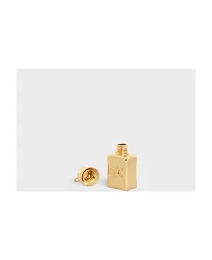 Celine Separables Bottle Pendant In Brass With Gold Finish