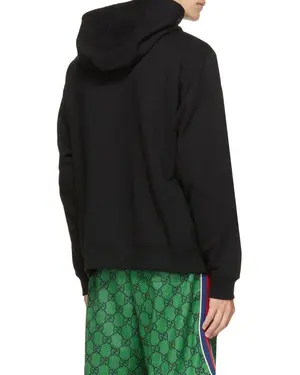 Gucci Interlocking G Star Burst Print Hoodie