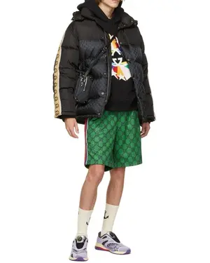 Gucci Interlocking G Star Burst Print Hoodie