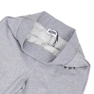 Moschino Graphic Print Elastic Waist Sweatpants - Gray