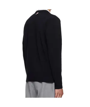 Thom Browne Crew Neck Striped Sweater