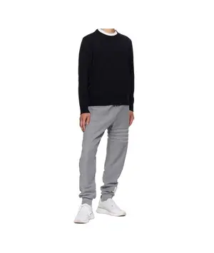 Thom Browne Crew Neck Striped Sweater
