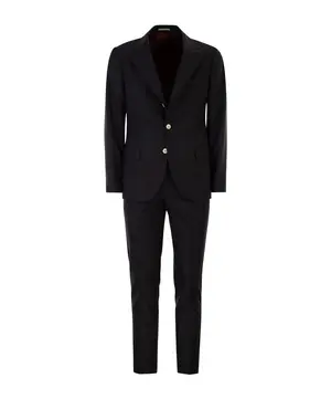 Brunello Cucinelli Button-up Suit - Black