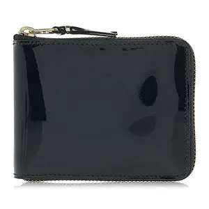 Comme Des Garçons Zipper Wallet - Black