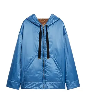 Max Mara Reversible Hooded Zip Jacket