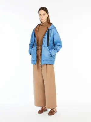 Max Mara Reversible Hooded Zip Jacket
