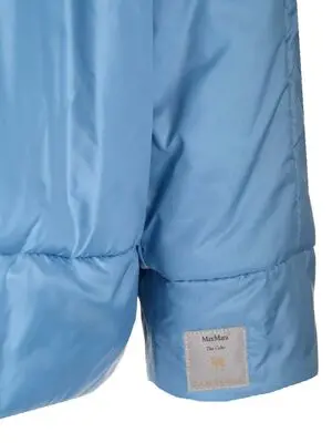 Max Mara Reversible Hooded Zip Jacket - Blue