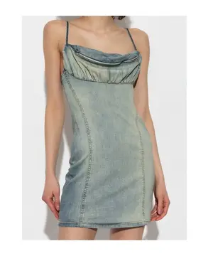 DIESEL® De-ellit Mini Dress - Gray