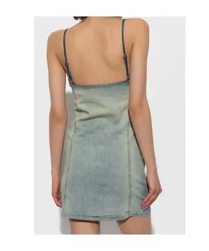DIESEL® De-ellit Mini Dress - Gray