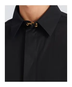 Balmain Asymmetric Poplin Shirt