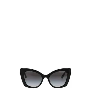 Dolce & Gabbana Cat Eye Frame Sunglasses - Black