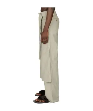 Dries Van Noten Wrap Pants - Gray