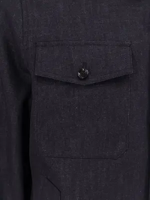LARDINI Button Pocket Cotton Jacket