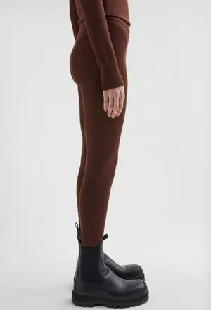 JIL SANDER Technical Leggings - Plum