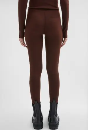 JIL SANDER Technical Leggings - Plum