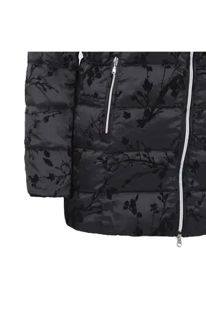 EA7 Quilted Down Jacket With Hood