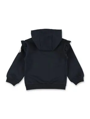 Moncler Two-piece Ruffled Hoodie And Sweatpants Set