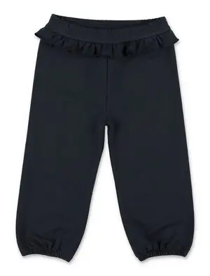 Moncler Two-piece Ruffled Hoodie And Sweatpants Set
