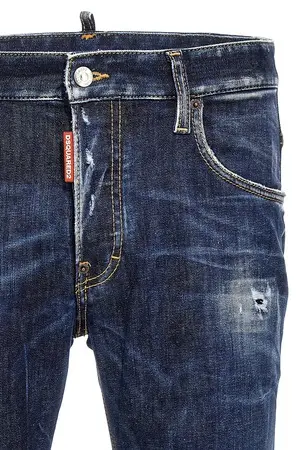 Dsquared2 Super Twinky Logo Patch Jeans