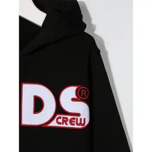 Gcds Logo Print Zip Hoodie