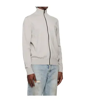 Hugo Boss Logo-patterned Knit Sweatshirt
