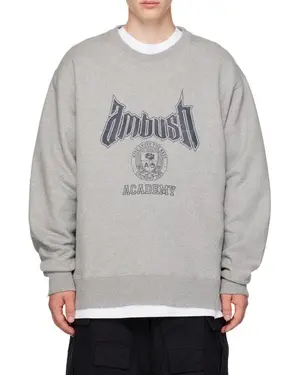 AMBUSH Logo Printed Crewneck Sweatshirt