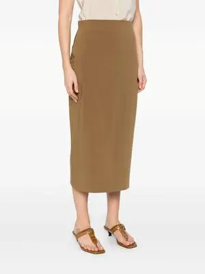 Alberta Ferretti Wool-blend Pencil Skirt
