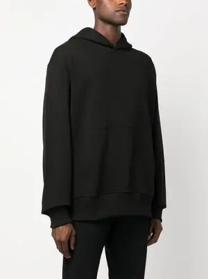 DIESEL® Logo Embroidered Hoodie - Black