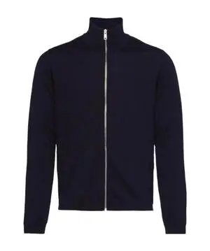 Prada Wool Zip-up Cardigan - No