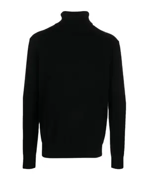 DONDUP Long Sleeve Roll-neck Jumper - Black