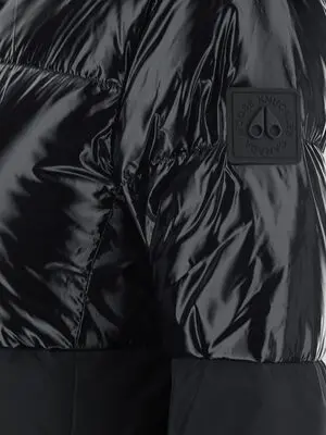 Moose Knuckles High-shine Panelled Down Coat