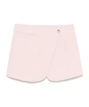 Coperni Asymmetrical Skirt With Patch Pockets - Pink