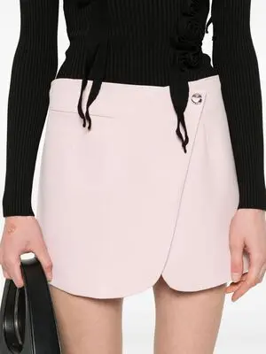 Coperni Asymmetrical Skirt With Patch Pockets - Pink
