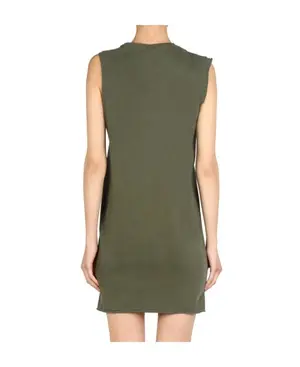 Dsquared2 Crewneck Sleeveless Mini Dress