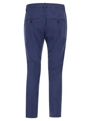 DONDUP Alfredo Slim Fit Ankle Length Pants - Blue