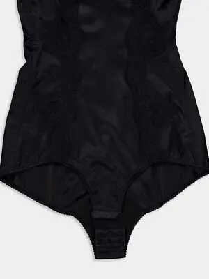 Dolce & Gabbana Lace Detailed Balconette Bodysuit - Black