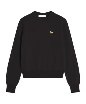 Maison Kitsuné Baby Fox Regular Jumper - Black