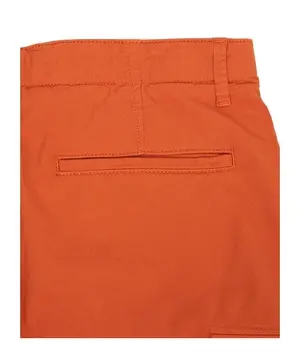 C.P. COMPANY Belt Loop Cargo Pants With Mirror Detail - Orange