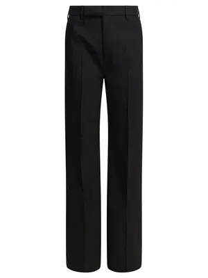 Rick Owens Pressed Crease Trousers - Black