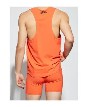 Dsquared2 Logo Printed Sleeveless Vest - Orange