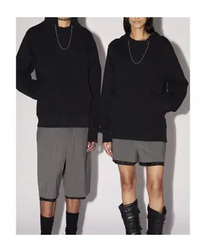 AMBUSH Ballchain Long-sleeved Hoodie - Black