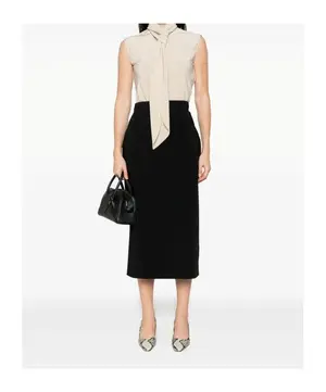 Alberta Ferretti Wool-blend Pencil Skirt