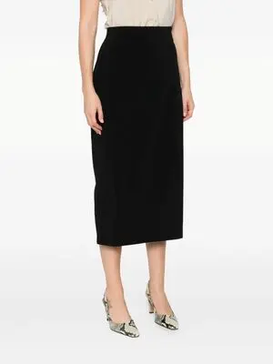 Alberta Ferretti Wool-blend Pencil Skirt
