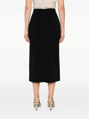 Alberta Ferretti Wool-blend Pencil Skirt
