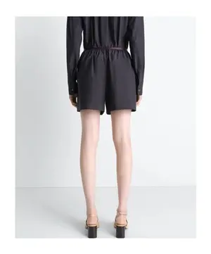 LEMAIRE Boxer Shorts With Elastic Waistband - Squid Ink