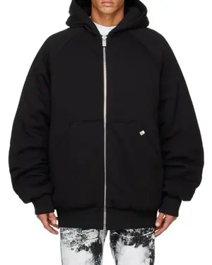 1017 Alyx 9sm Padded Zip-up Hooded Jacket