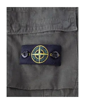 Stone Island Corduroy Straight-leg Cargo Trousers