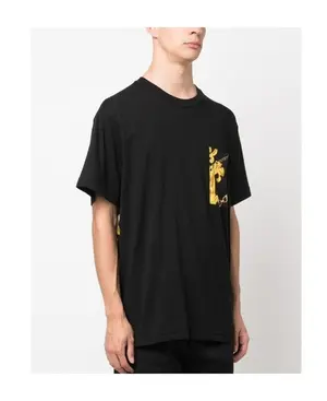 Versace Baroque-pattern Crewneck T-shirt
