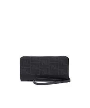 Fendi Long Wallet - Black