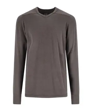 Rick Owens Long-sleeved V-neck Jumper